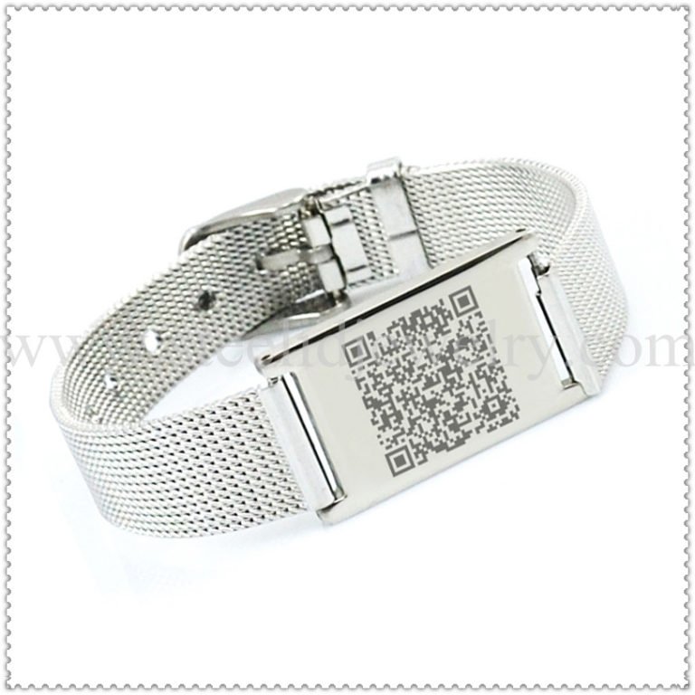 QR Code ID Bracelet – Design Medical ID JEWELRY